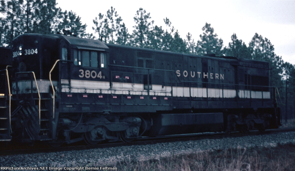 Southern Railway U30C #3804, one of five U30C's on the Southern roster,